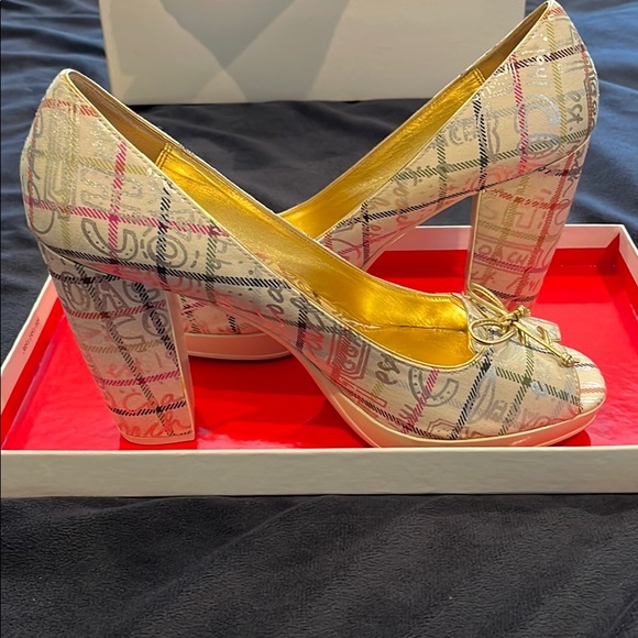 Coach | Shoes | Authentic Coach Block Heel Shoes | Poshmark